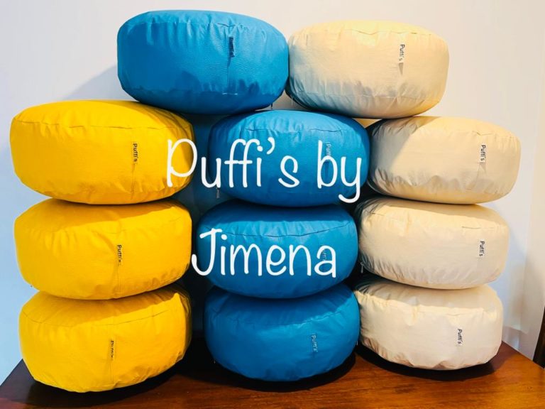 Puff Redondo 100 x 40 cms, Variedad de Colores. – Puffis